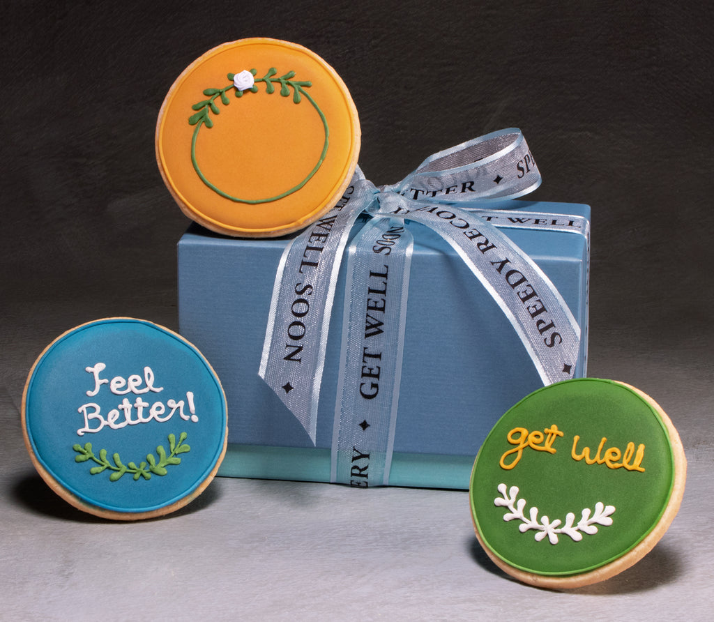 Get Well Cookies (set of 3) – Manhattan Fruitier