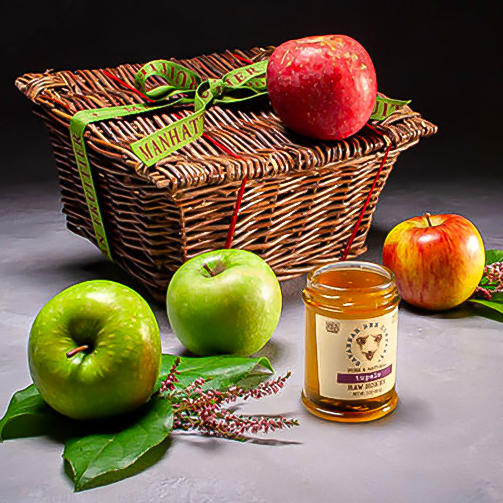 Kosher Apples and Honey Basket – Manhattan Fruitier